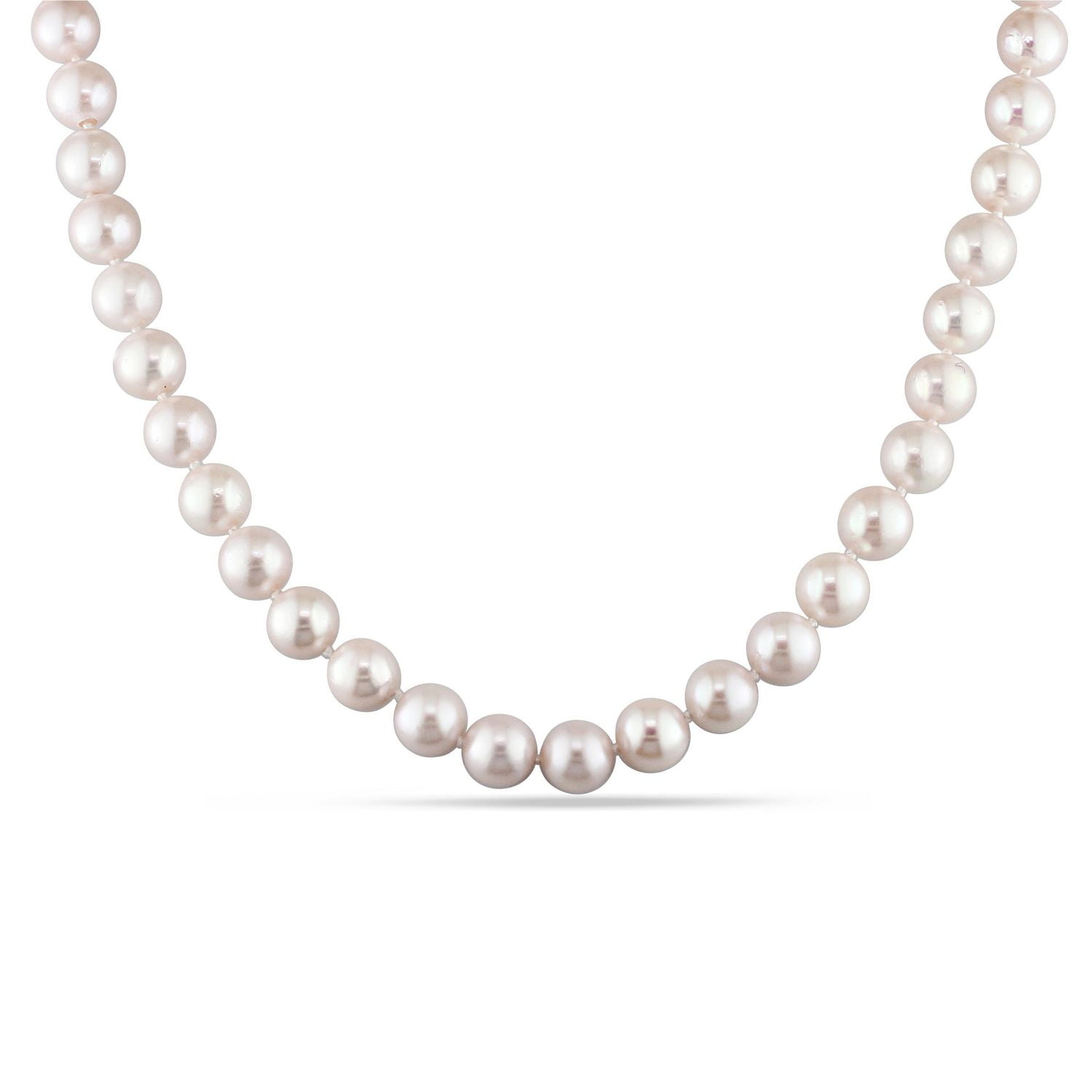 Click here for Miabella 7-7.5mm Freshwater Cultured Pearl 14k Yel... prices