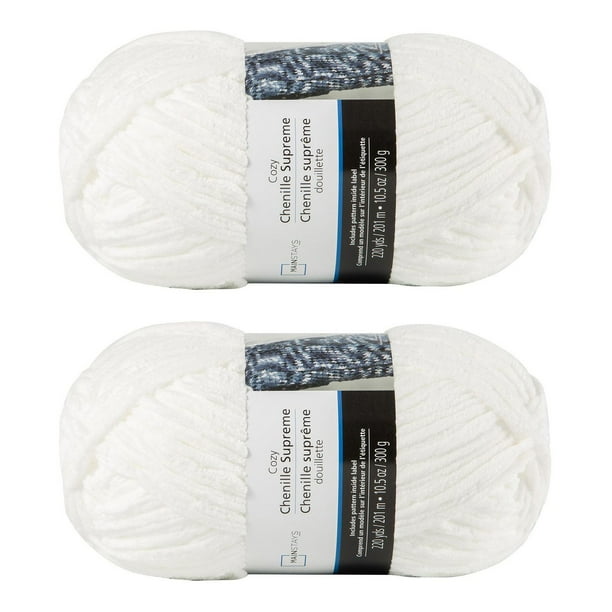 MAINSTAYS 2 Pack white polyester yarn - Walmart.ca