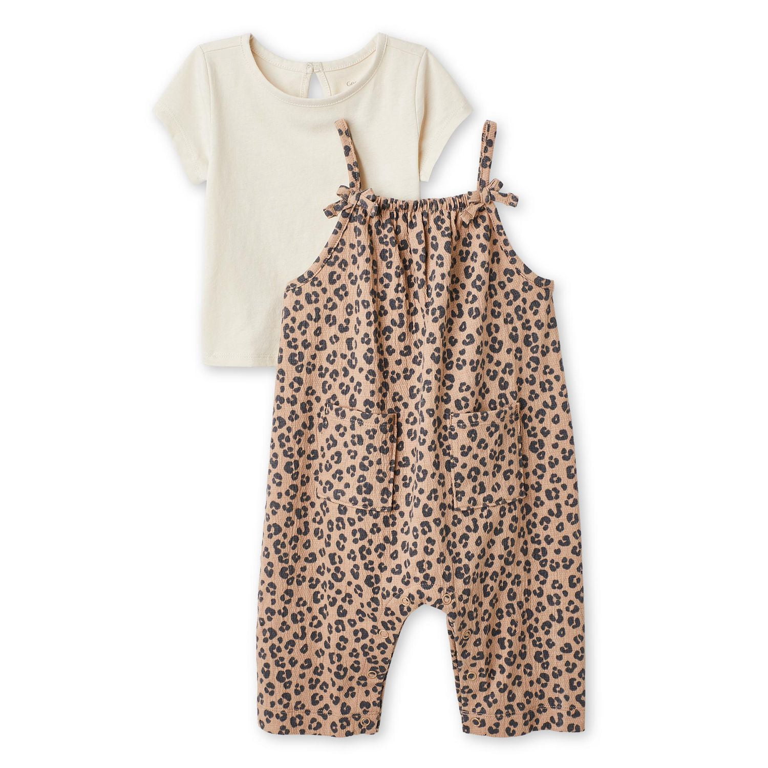 Click here for George Baby Girls Two Piece Romper Set 18-24 Month... prices