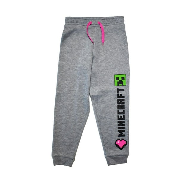 Minecraft Girls Creeper Heart Joggers - Walmart.ca