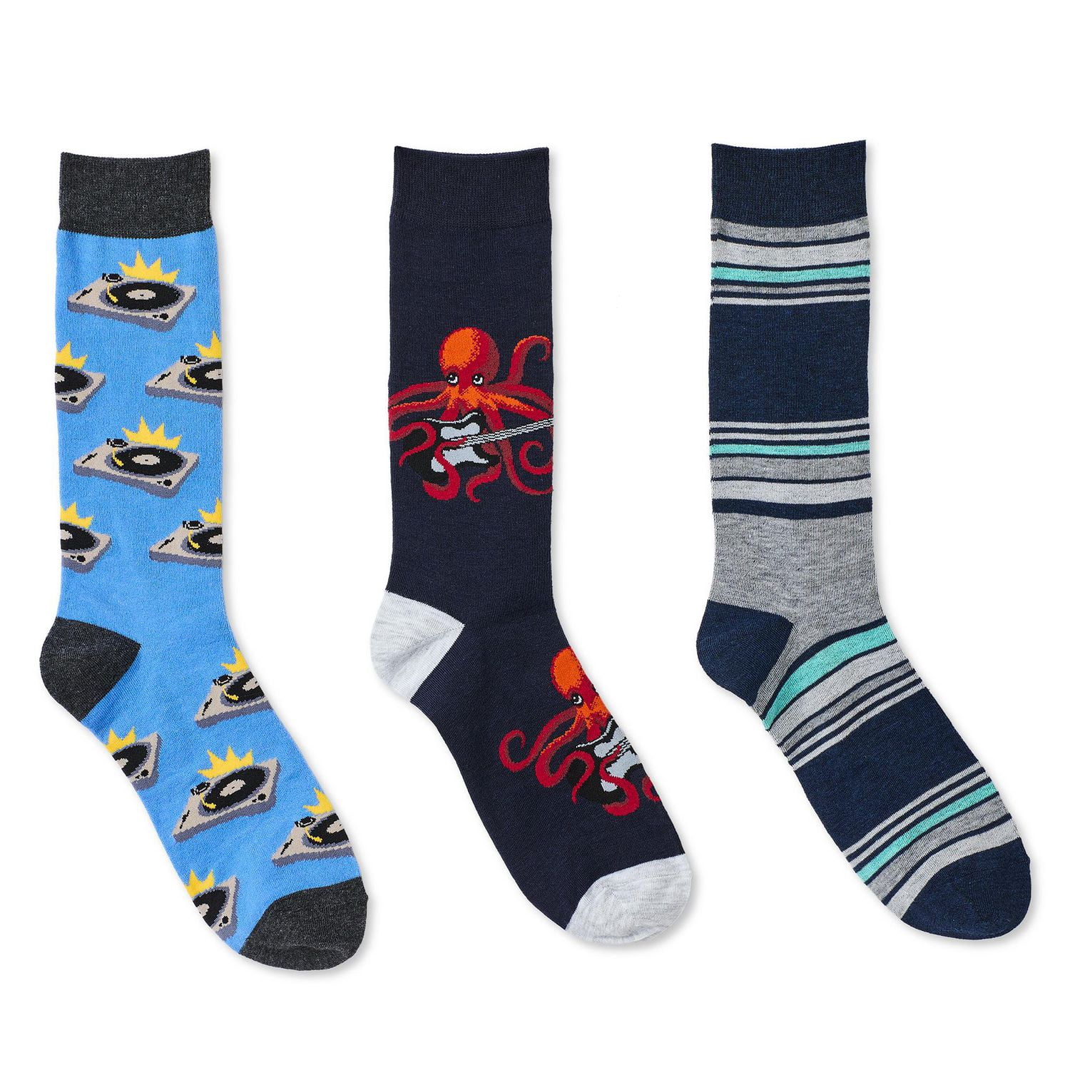 Click here for George Mens Crew Socks 3-Pack 10-13 prices