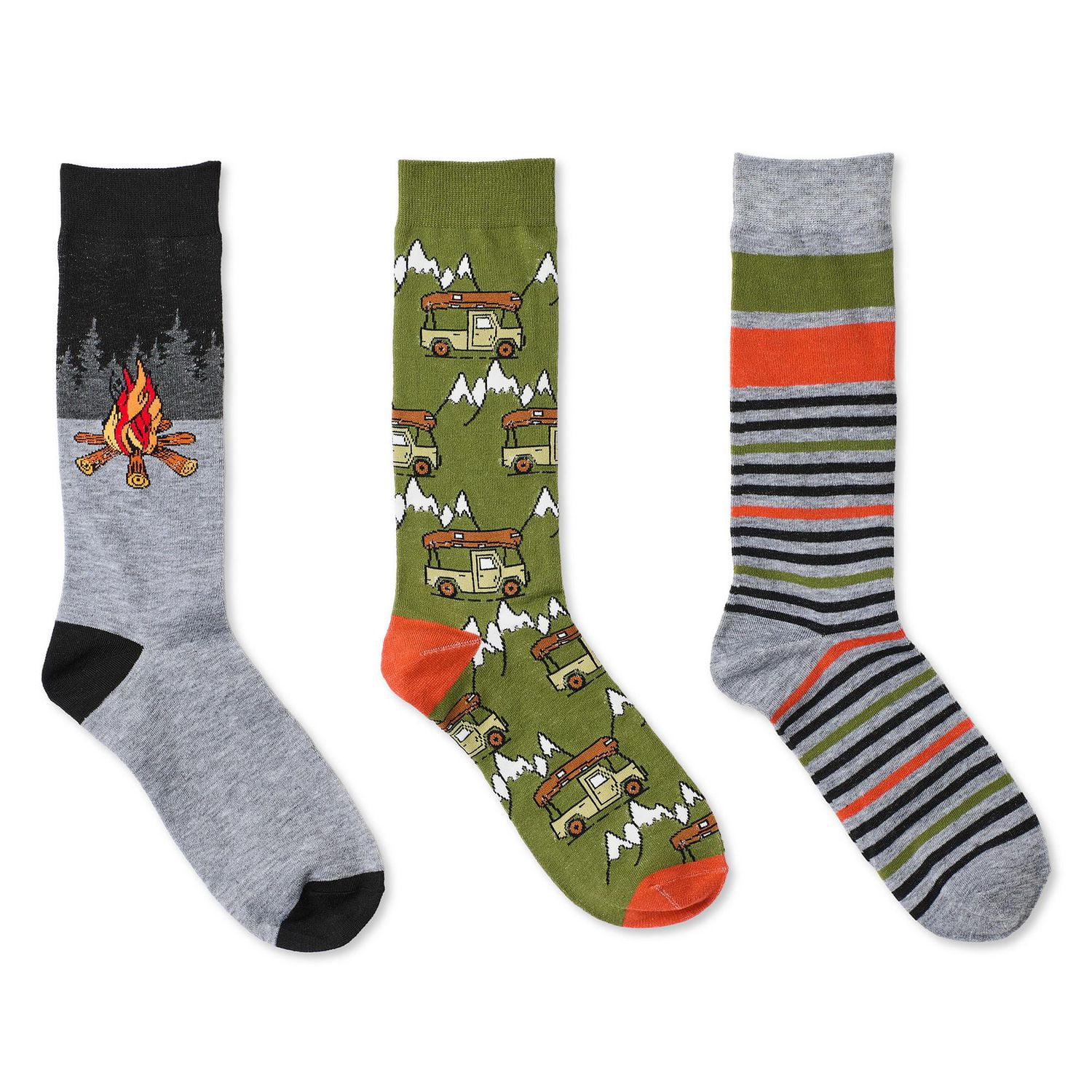Click here for George Mens Crew Socks 3-Pack 10-13 prices
