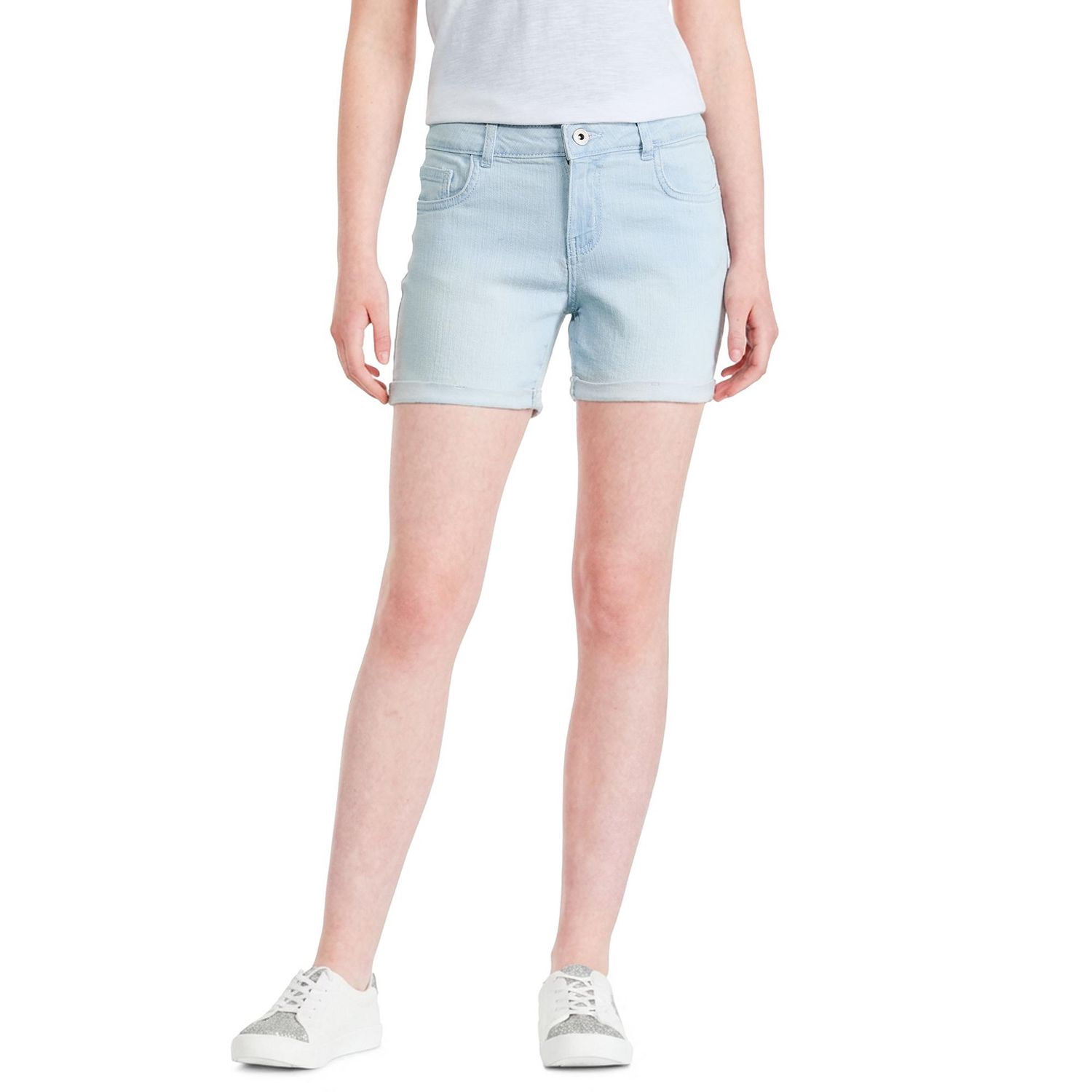 Click here for George Girls Midi Denim Short 6 prices