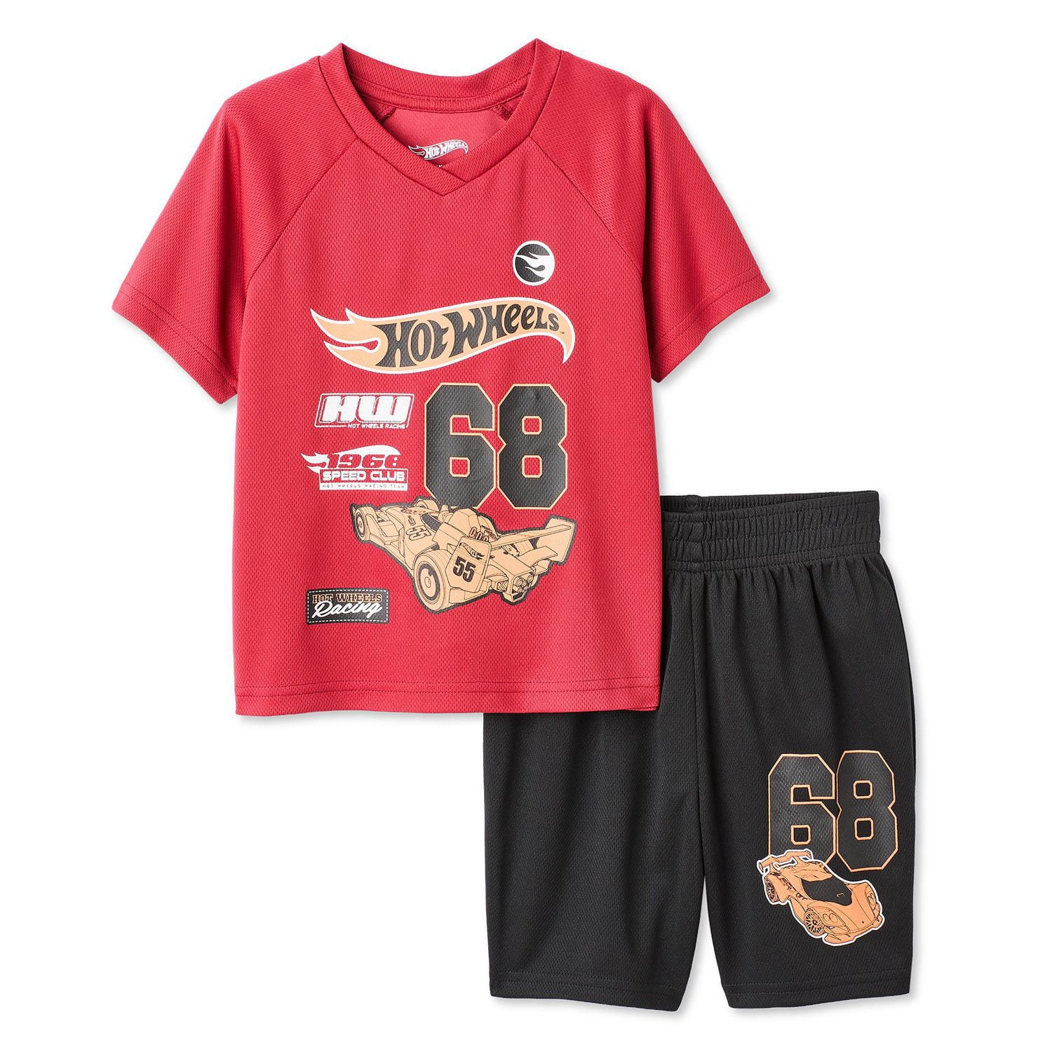 Click here for Hot Wheels Toddler Boys Two Piece Raglan T-Shirt S... prices