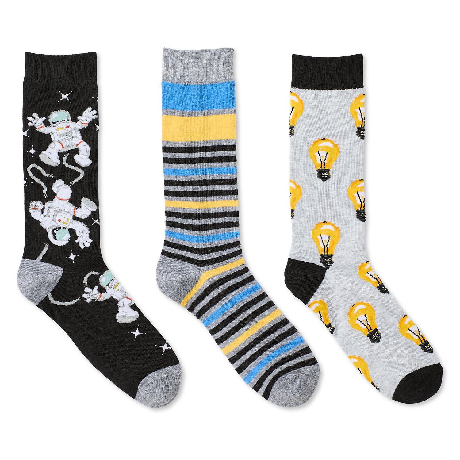 Click here for George Mens Crew Socks 3-Pack 10-13 prices