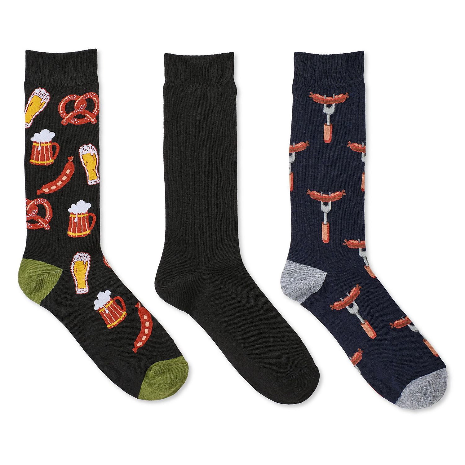 Click here for George Mens Crew Socks 3-Pack 10-13 prices