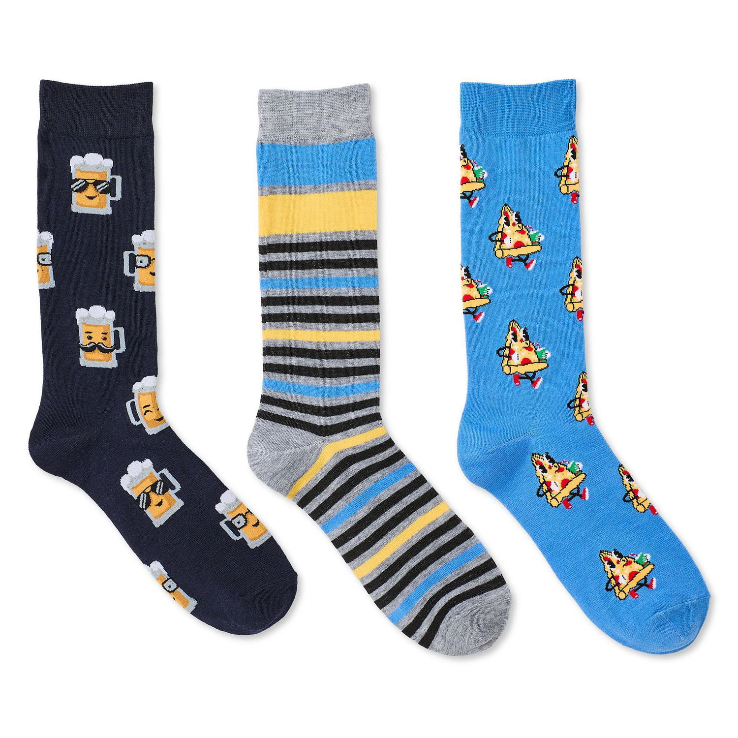 Click here for George Mens Crew Socks 3-Pack 10-13 prices