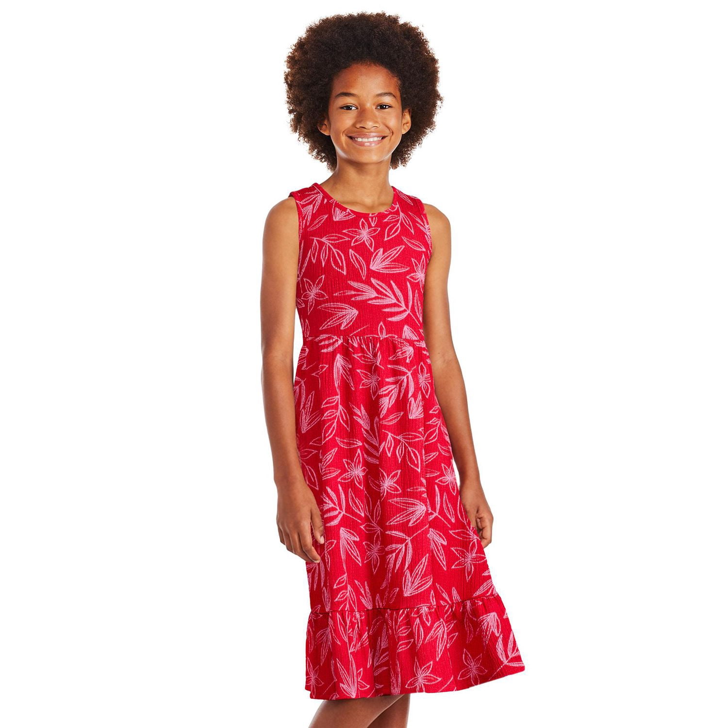 Click here for George Girls Crinkled Racerback Dress S prices