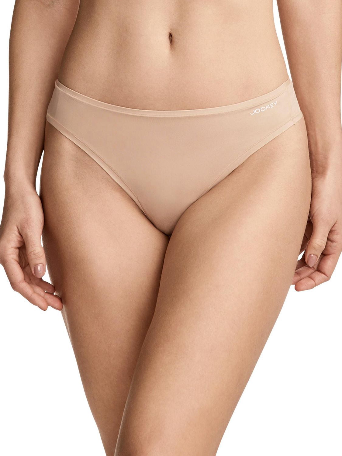 Click here for Jockey Essentials Stretch My Way Thong - 3 Pack L prices