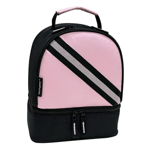 Tech Gear Dual Compartment Lunchbag - Preppy Stripe - Walmart.ca