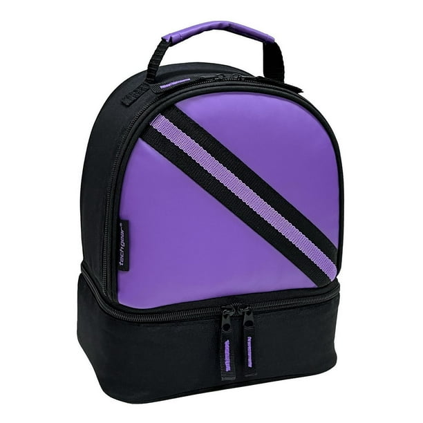 Tech Gear Dual Compartment Lunchbag - Preppy Stripe - Walmart.ca