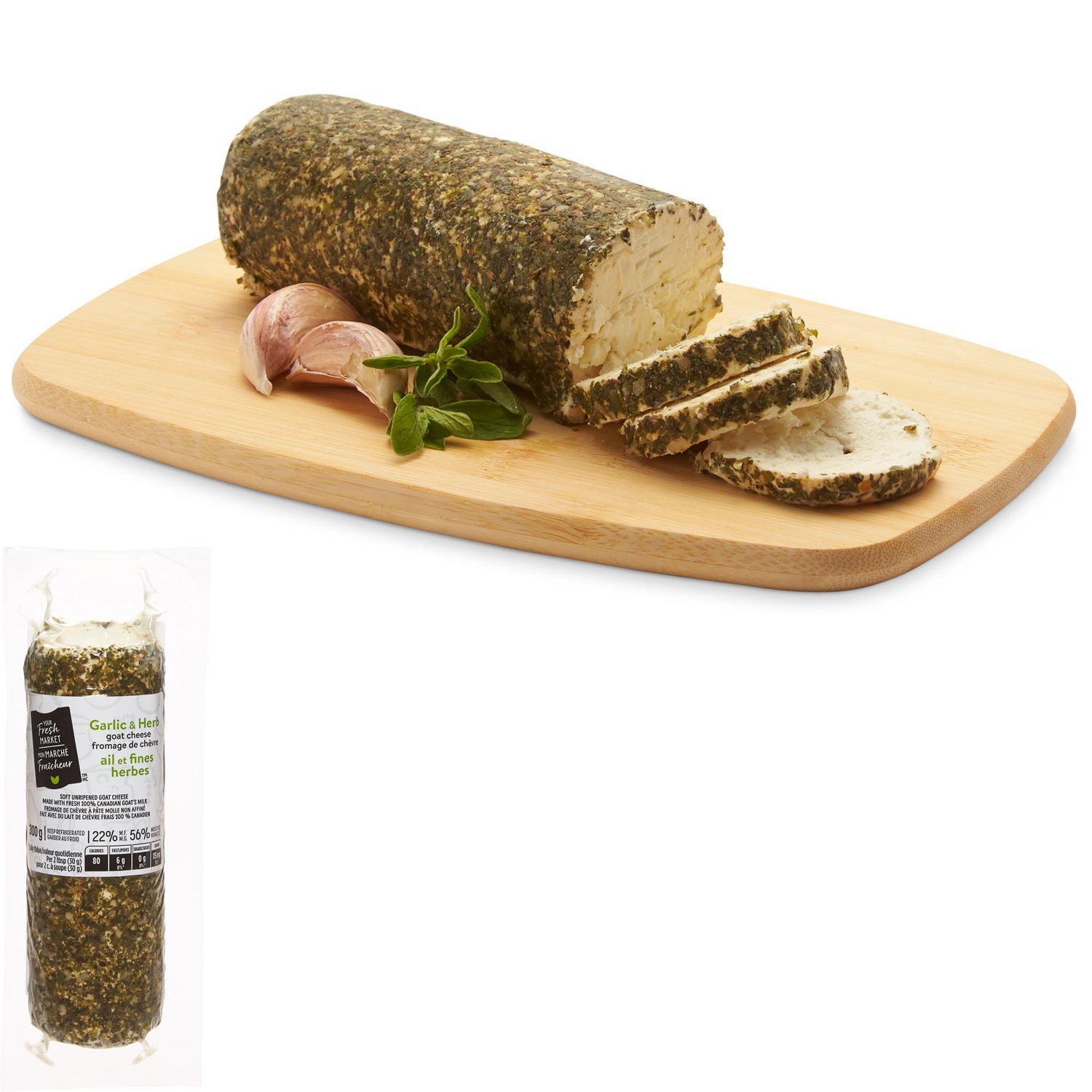 Click here for Your Fresh Market Garlic & Herb Goat Cheese prices