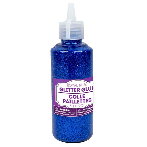 Horizon Group USA Royal Blue Glitter Glue, 2.9 oz., blue glitter glue ...