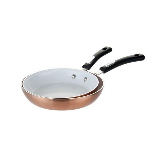 Hamilton Beach 2-Piece Non-Stick Copper Frying Pan Set - Walmart.ca