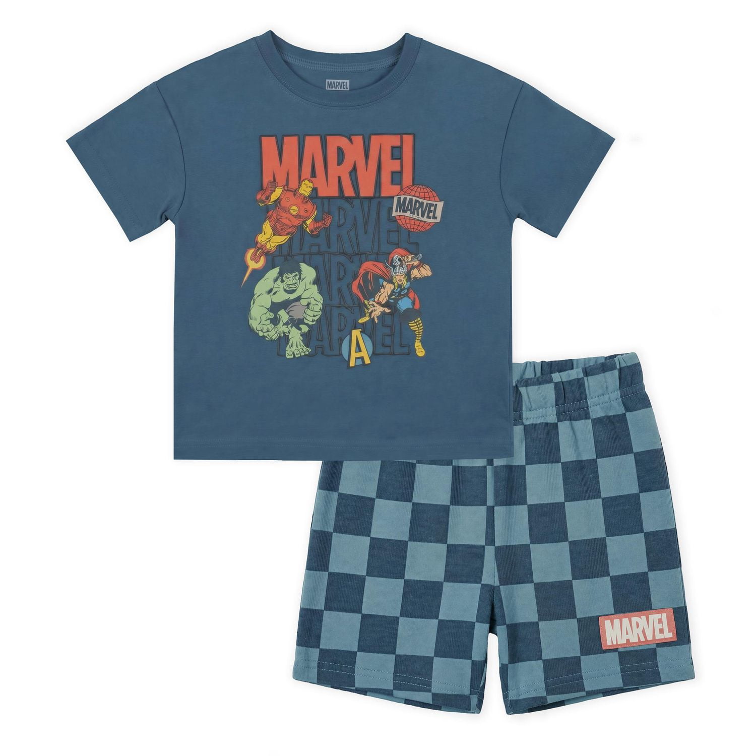 Click here for Marvel Avengers Marvel Shorts Set 3t prices