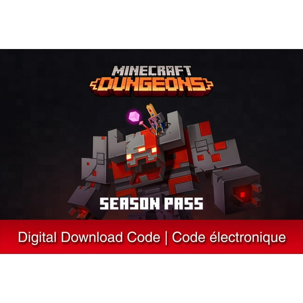 Minecraft Dungeons: Season Pass DLC - Nintendo Switch [Digital Code ...