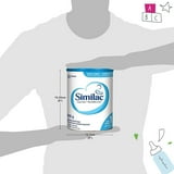 Similac Lower Iron Non-GMO Baby Formula Powder, Newborn Formula, 0 ...