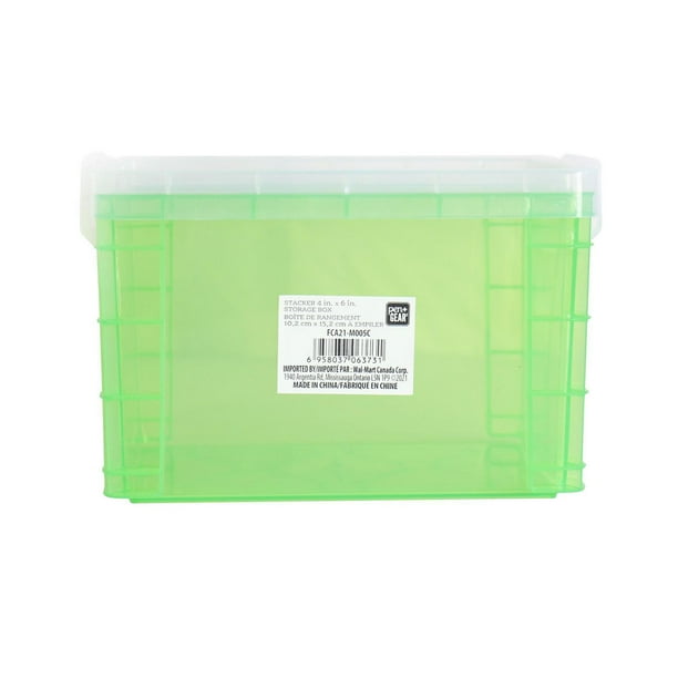 Pen+Gear STACKER 4X6 STORAGE BOX - Walmart.ca