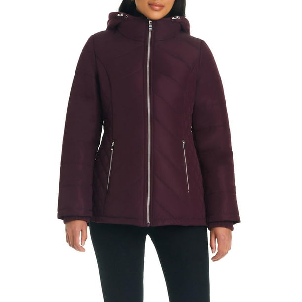 Details Quilted Short Bib Puffer Jacket - Walmart.ca