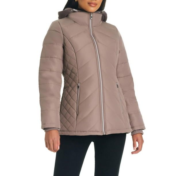 Details Quilted Short Bib Puffer Jacket - Walmart.ca