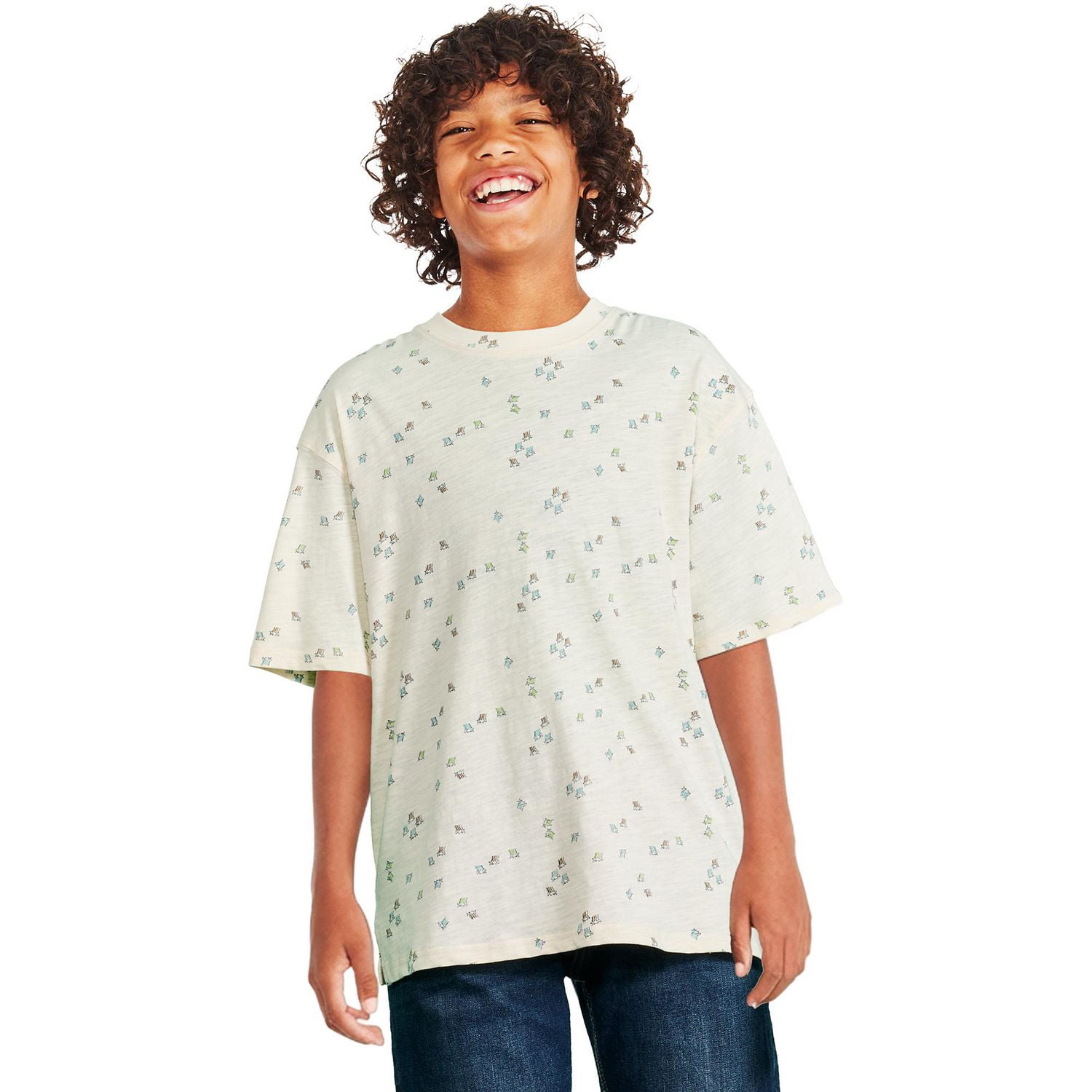 Click here for George Boys Printed Oversized T-Shirt M prices