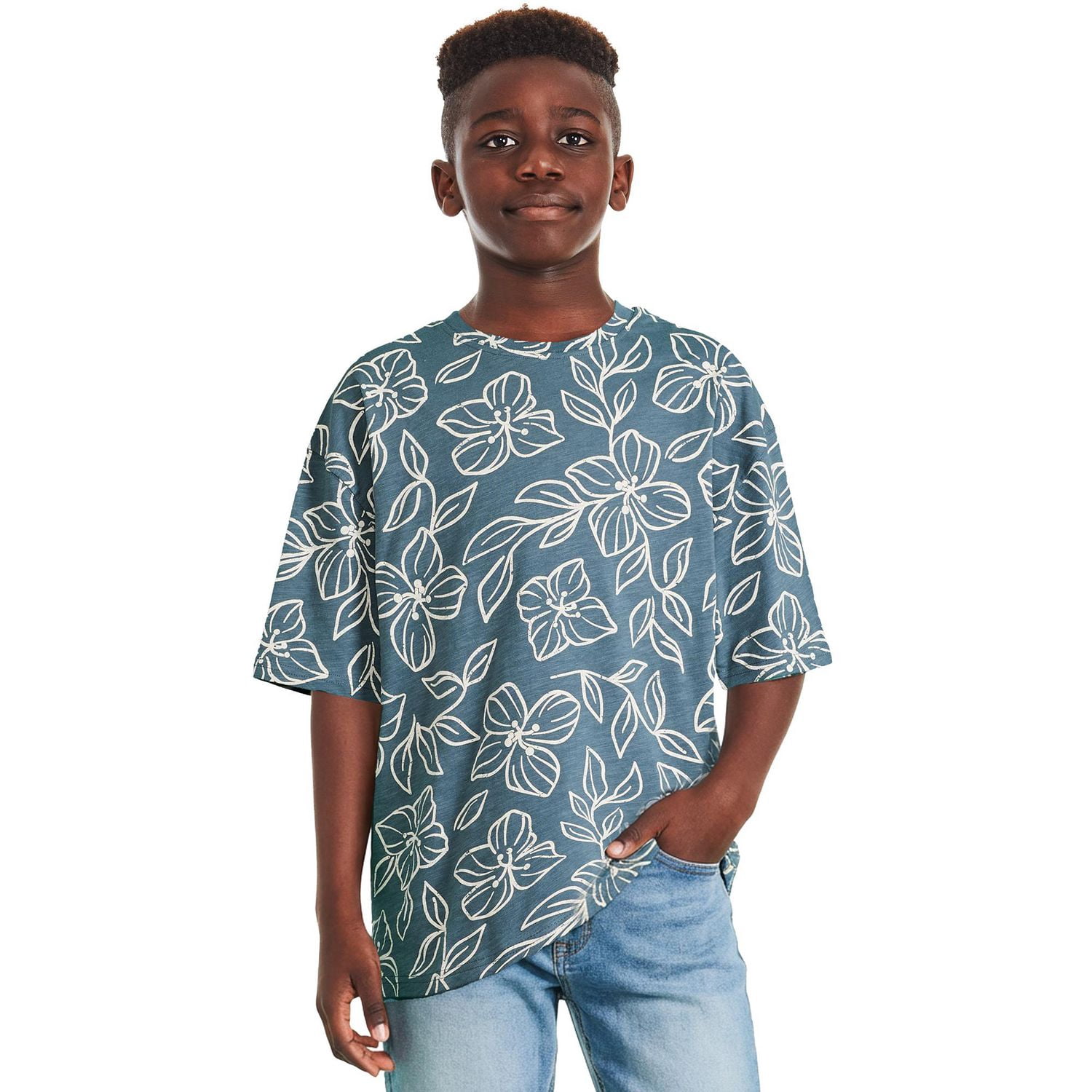 Click here for George Boys Printed Oversized T-Shirt M prices