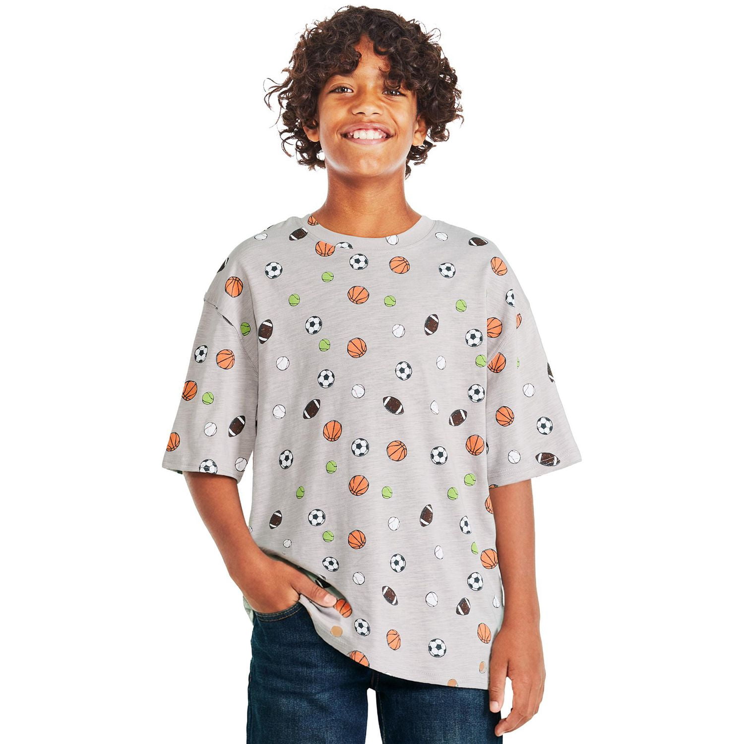 Click here for George Boys Printed Oversized T-Shirt L prices