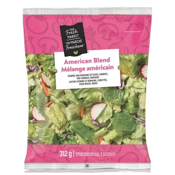 Your Fresh Market American Blend Salad Mix, 312 g - Walmart.ca