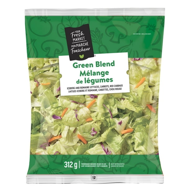 Your Fresh Market Green Blend Salad Mix, 312 g - Walmart.ca