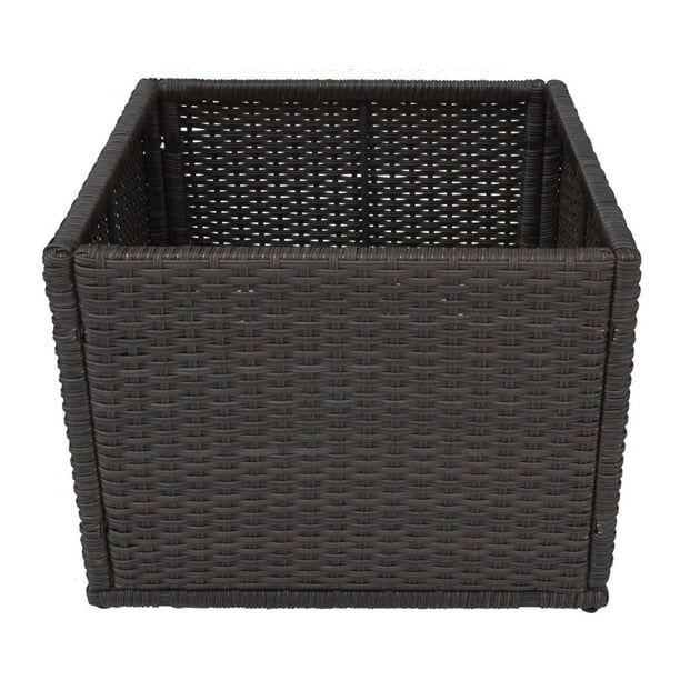 Canadian Spa Co. Straight Planter - Square Spa Surround Furniture ...