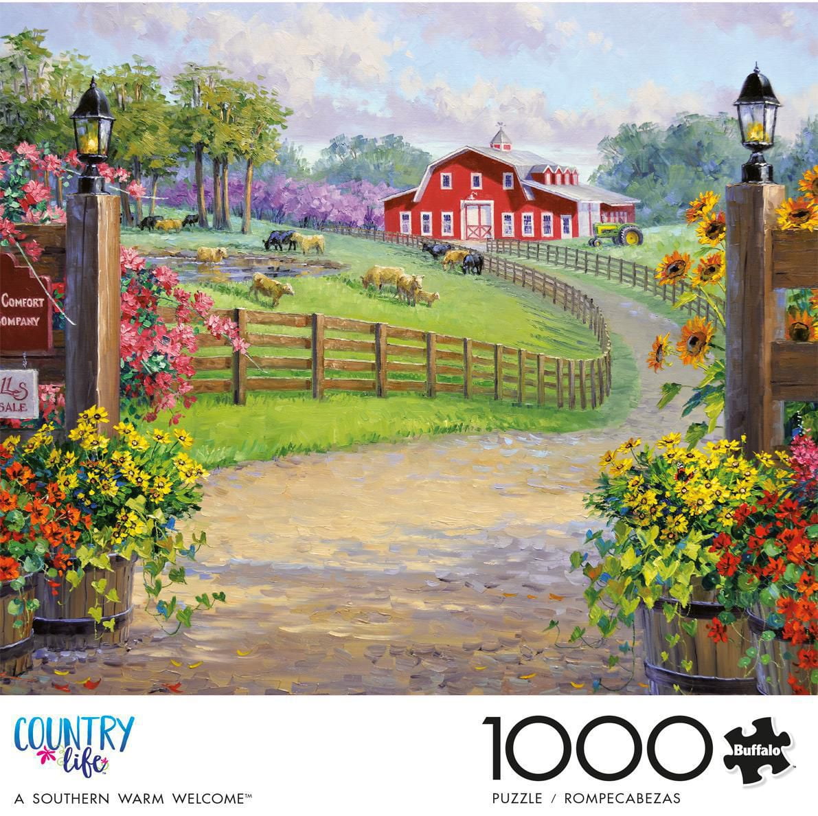 Buffalo Games - Country Life - A Southern Warm Welcome - 1000 Piece ...