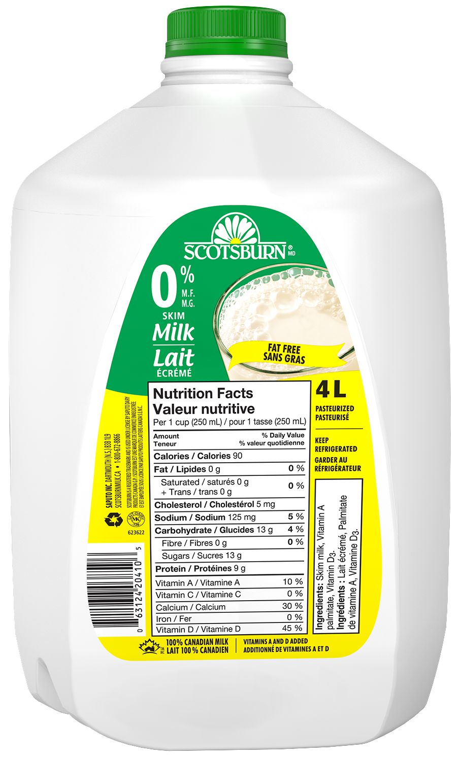 Scotsburn Skim Milk | Walmart Canada