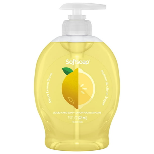Softsoap Limited Edition Meyer Lemon Liquid Hand Soap, 221ml Pump ...