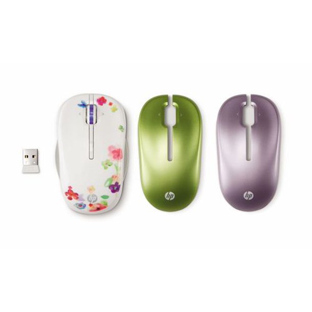 HP 2.4GHz Wireless Optical Mobile Mouse - Garden Dreams - Walmart.ca