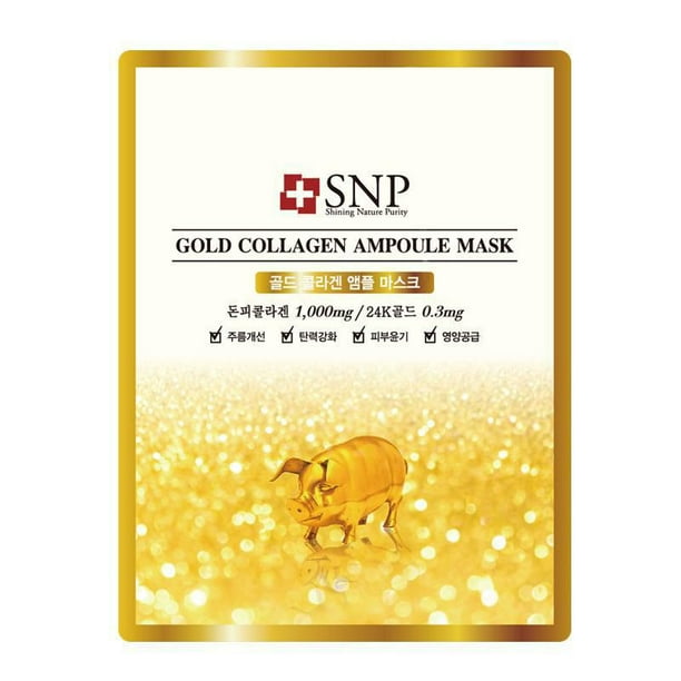 SNP Gold Collagen Ampoule Mask, 25ml/1pc - Walmart.ca