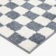 Rug Ease Checkerboard Blue and White area rug - Walmart.ca
