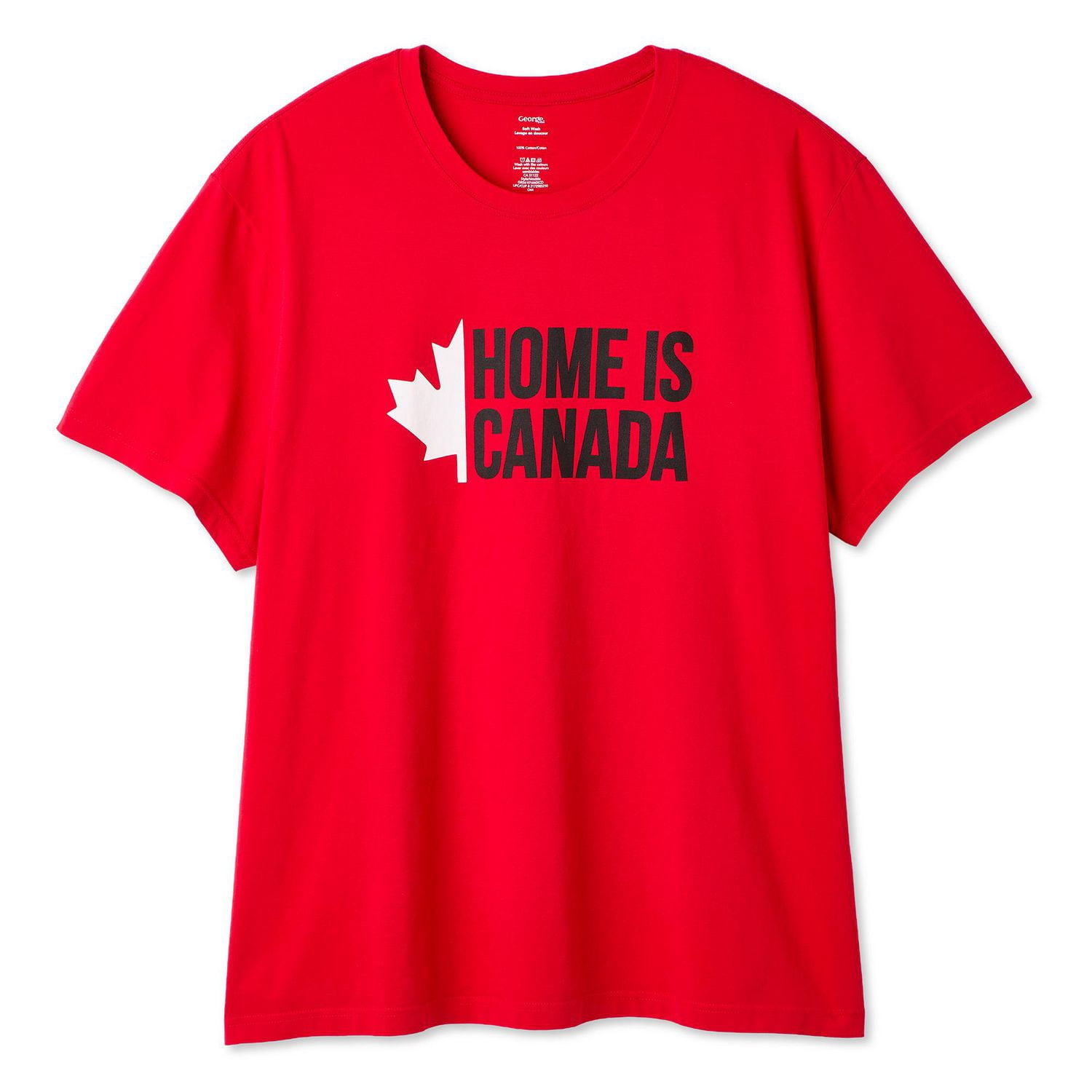 George Big Men's Canada Day T-Shirt - Walmart.ca