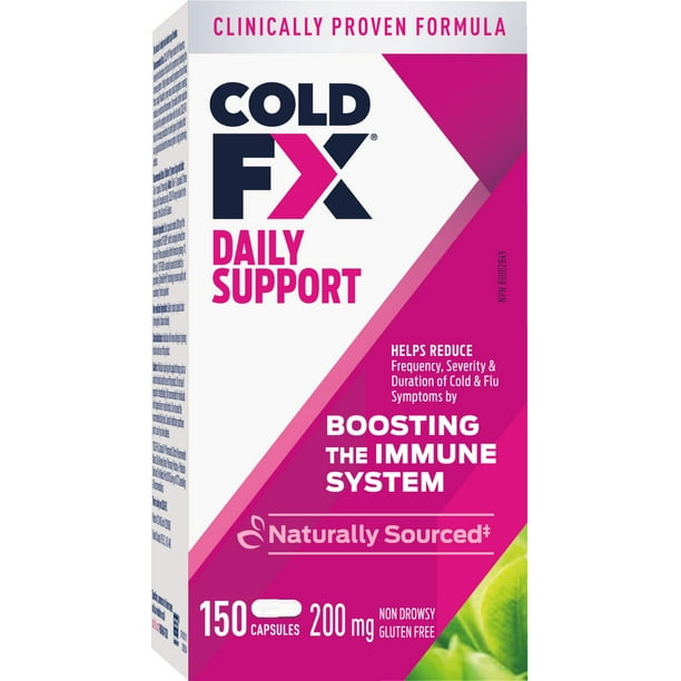 COLD-FX® Daily Support, 150 Capsules - Walmart.ca