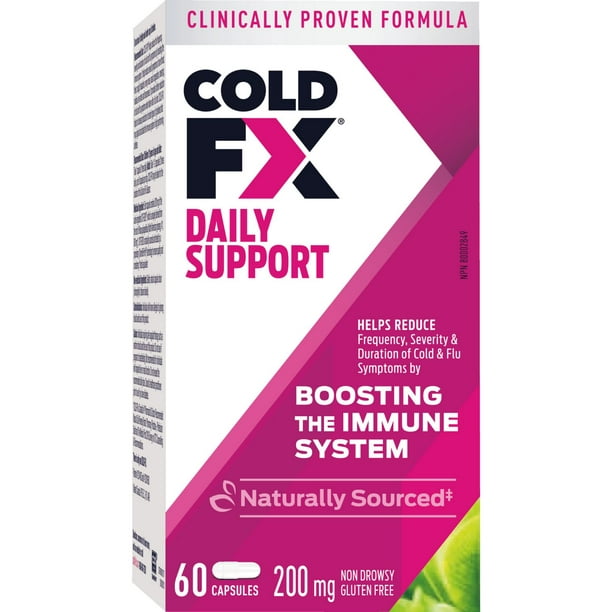 COLD-FX® Daily Support, 60 Capsules - Walmart.ca