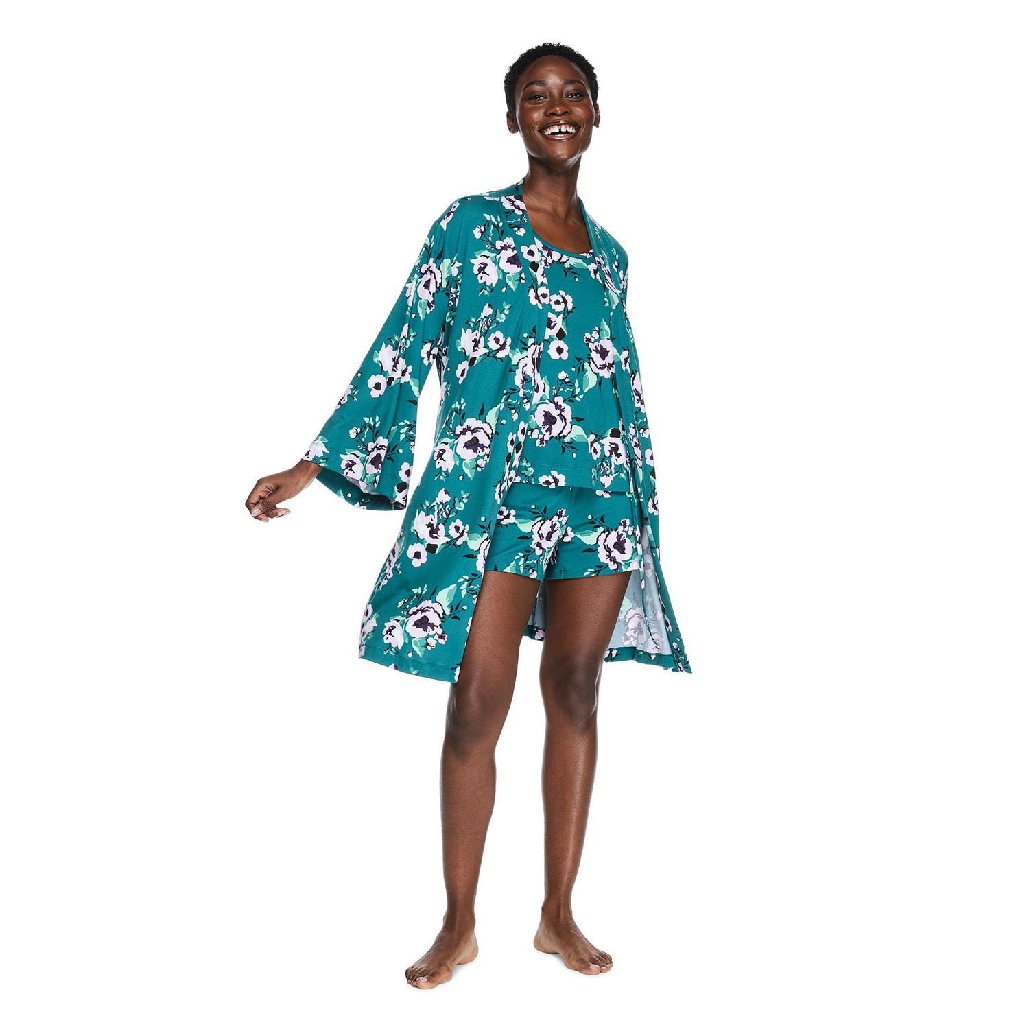 Click here for George Womens Three Piece Robe Sleep Set M prices