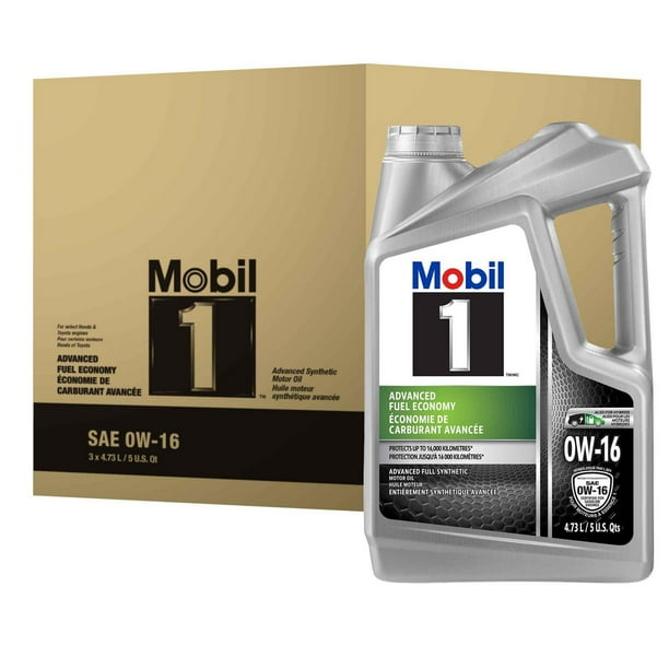 Mobil 1™ Full Synthetic Engine Oil 0W-16 - Walmart.ca