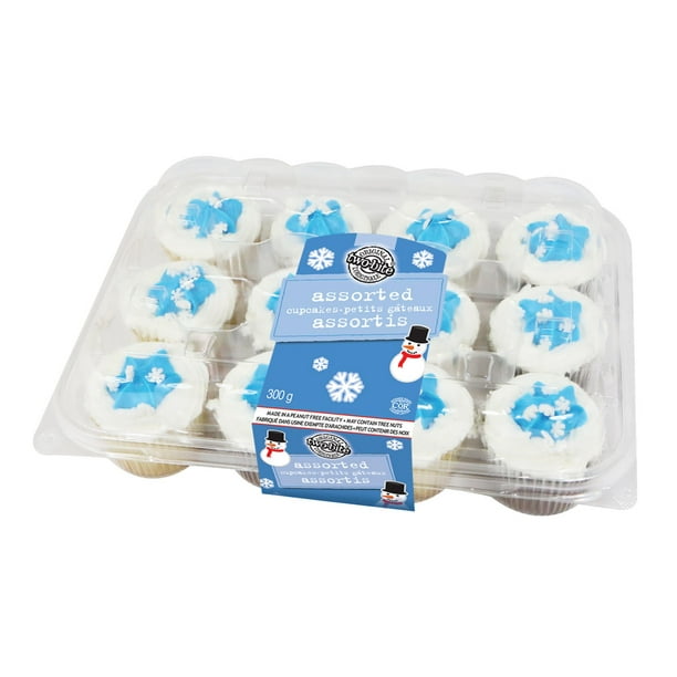 Mini petits gâteaux assortis two-bite® délice hivernal, paquet de 12 ...