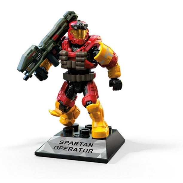 Mega Construx Halo Heroes Spartan Operator Buildable Micro Action ...