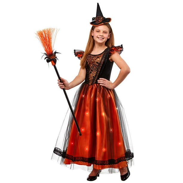 Child's Glamour Witch Costume, Available in size: S - L - Walmart.ca