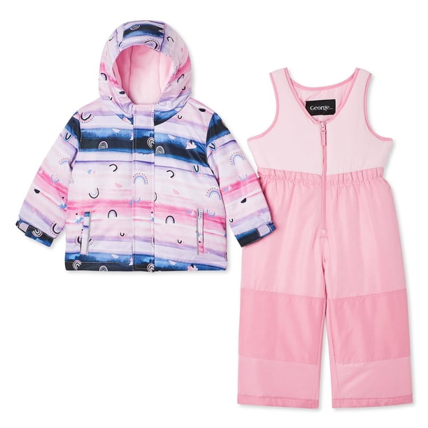 George Toddler Girls' Snow Suit 2-Piece Set - Walmart.ca