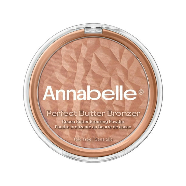 Annabelle Perfect Butter Bronzer Talc-Free Cocoa Butter Bronzing Powder ...