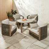 hometrends Aura Swivel Chair Set, All-weather wicker - Walmart.ca