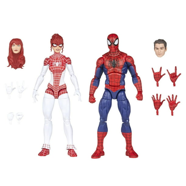Marvel Legends Series Spider-Man, Pack de 2 figurine Spider-Man et ...