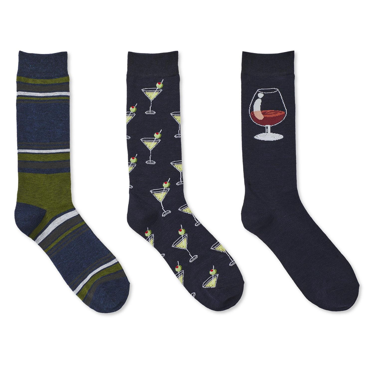 Click here for George Mens Crew Socks 3-Pack 10-13 prices