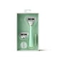 Flamingo Women's 5-blade Razor with Replacement Blade Cartridge - Mint ...